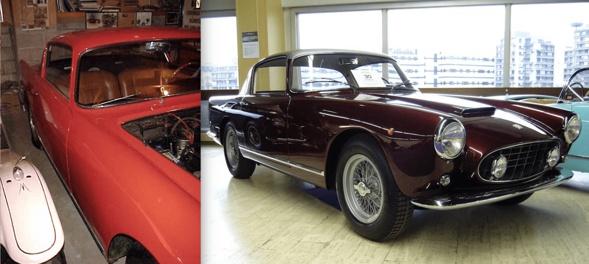 Before and After: 1959 Ferrari 250 Ellena | Rapley Classic Cars LLC